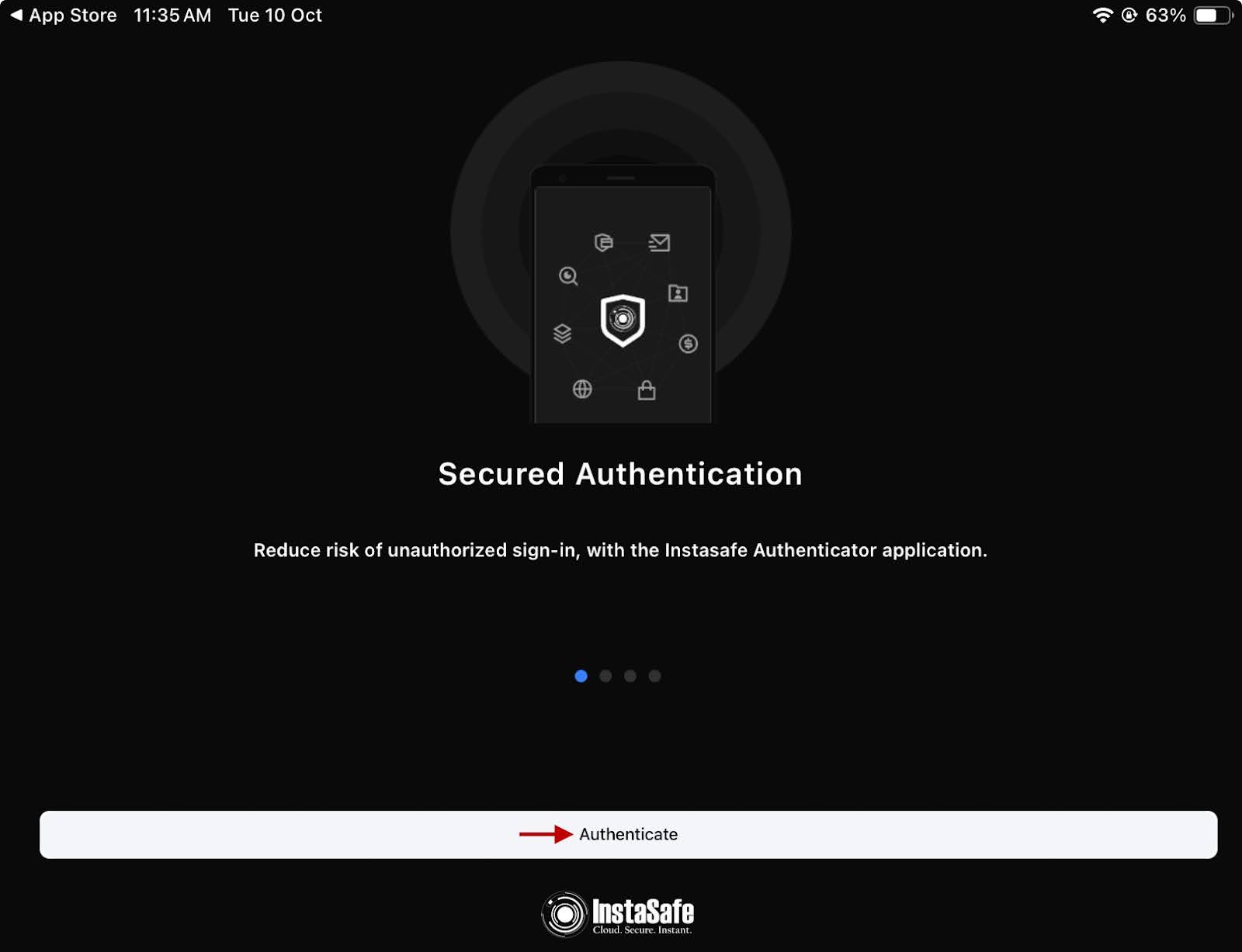 InstaSafe Authenticator App - InstaSafe Documentation Hub